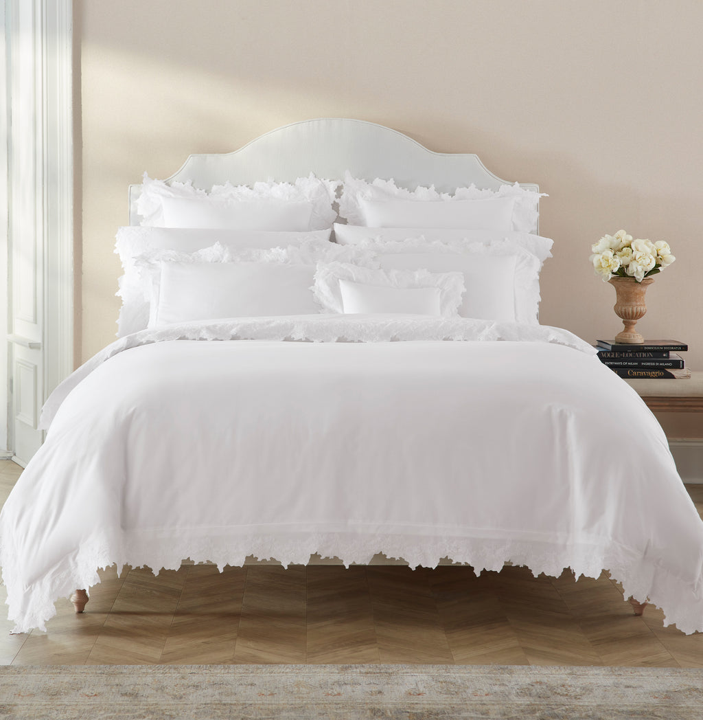 Donnafugata Sham - Luxury Lace Pillow Shams | Pratesi