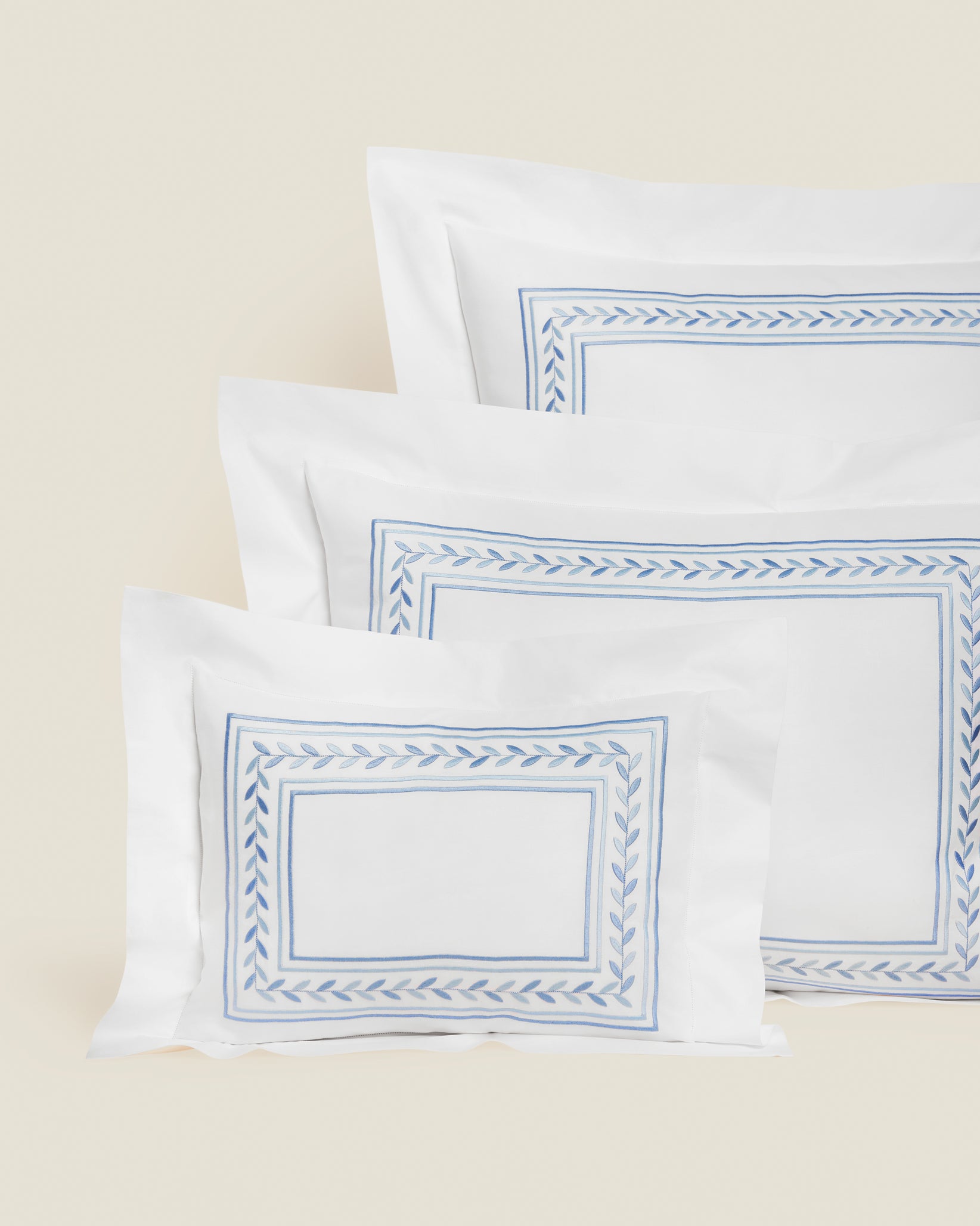 Impero Sham - Embroidered Luxury Pillow Shams | Pratesi