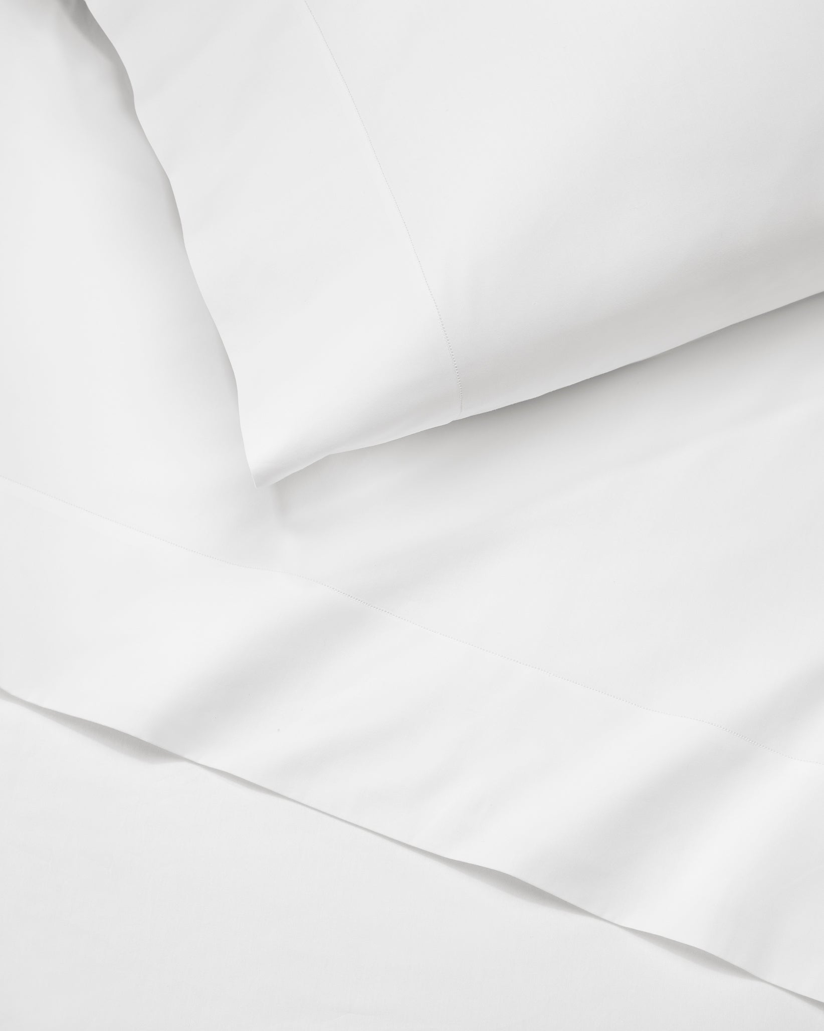 Angel Luxe Flat Sheet - Luxury Percale Flat Sheets | Pratesi
