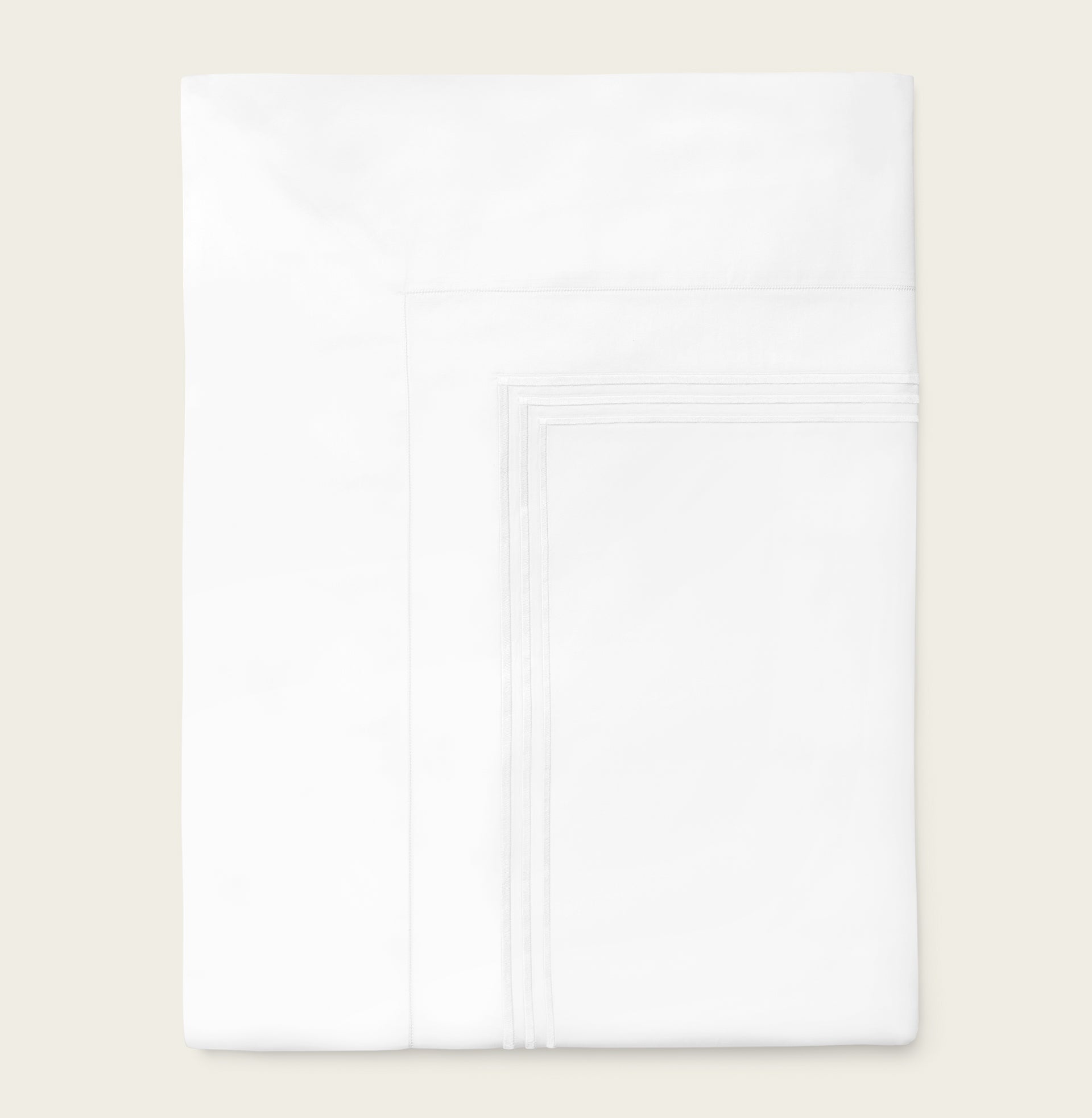 Tre Righe Splendor Flat Sheet | Luxury Sateen Bedding | Pratesi