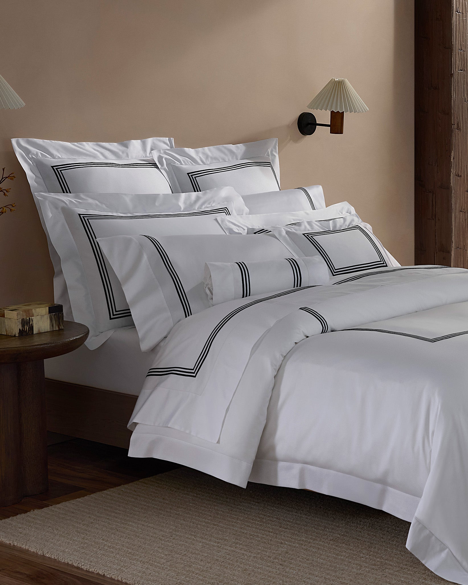 Tre Righe Splendor Duvet Cover | Luxury Sateen Bedding | Pratesi